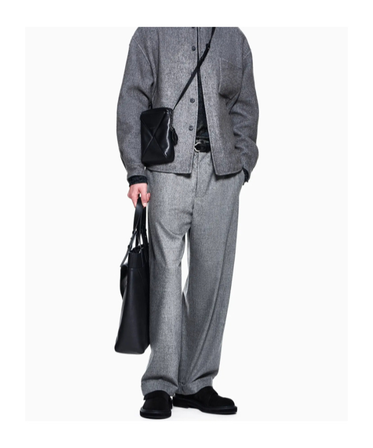 GIORGIO ARMANI Giorgio Armani Pleated Wide-Leg Trousers
